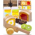 Jaques of London Breakfast Play Food Set | Wooden Play Food kitchen ...