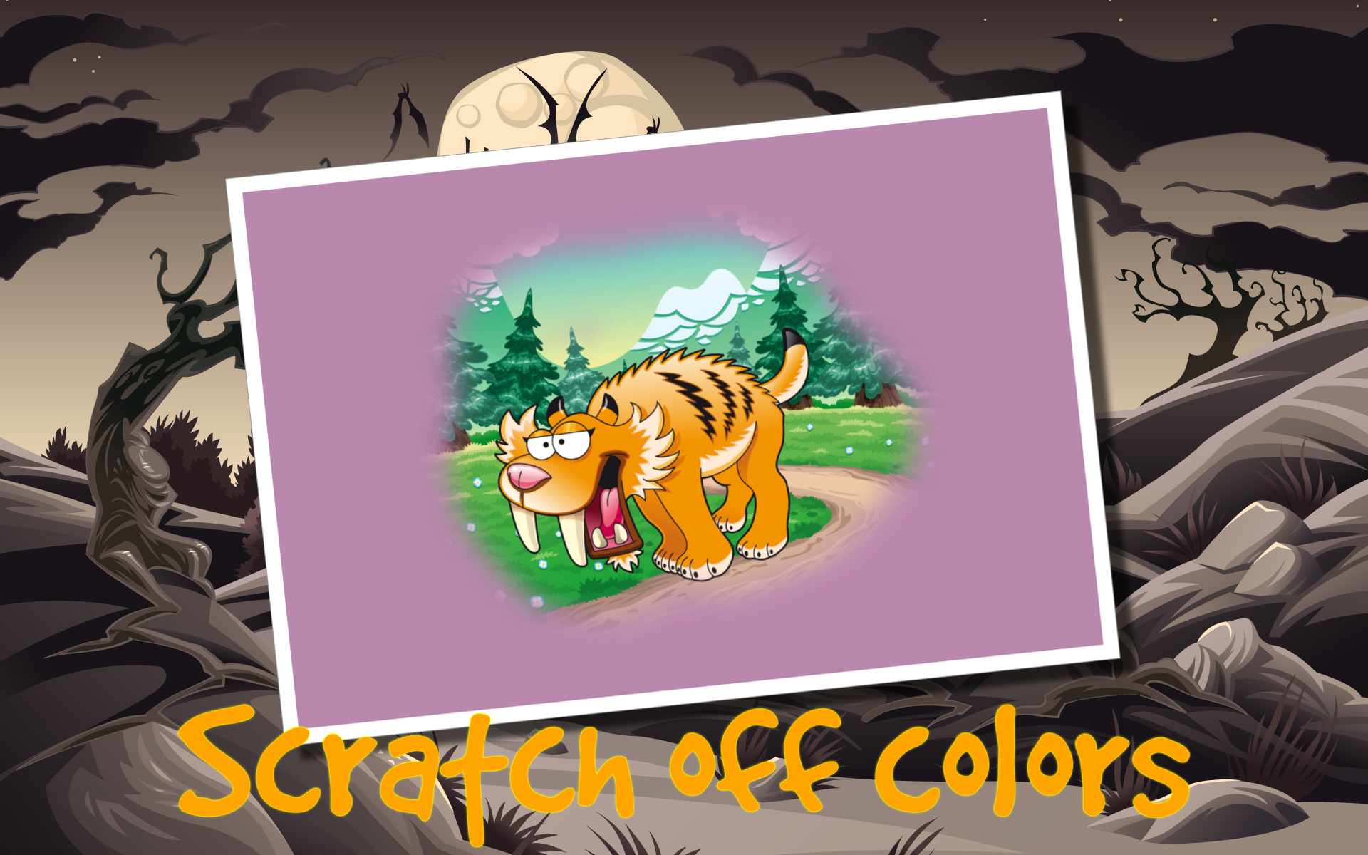 Kids Monster Scratch & Color - Fun and educational game for kids,boys ...