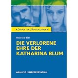 Die verlorene Ehre der Katharina Blum eBook : Böll, Heinrich: Amazon.de ...