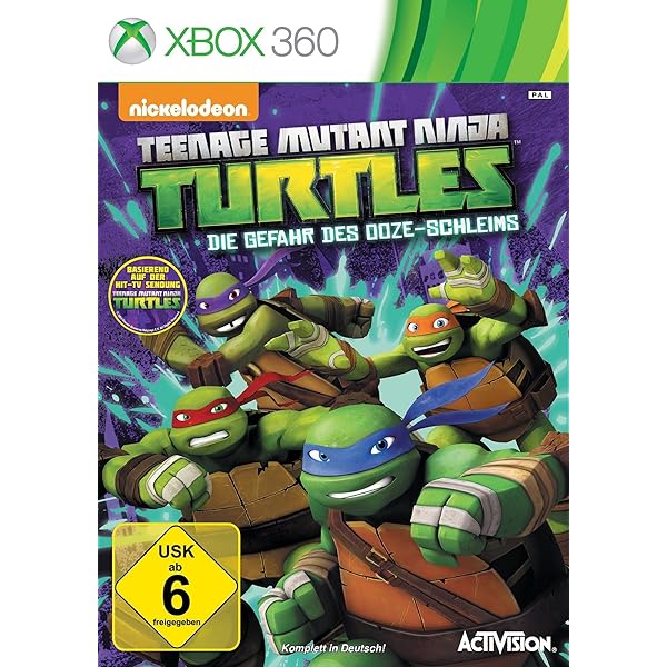 Lego Tmnt Game Xbox 360 Teenage Mutant Ninja Turtles: Wrath Of The