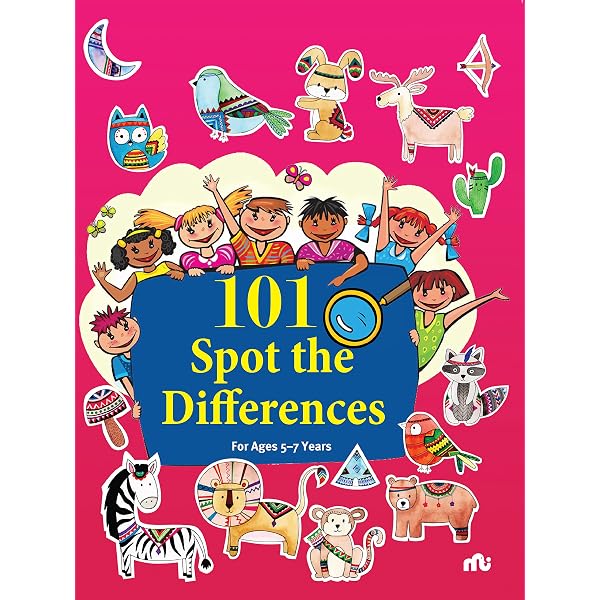 Totally Tricky Spot The Difference Activity Books For Kids Booky Wooky