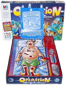 Hasbro Operation Game : Amazon.co.uk: Toys & Games