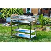 Cypriot Greek Rotisserie Spit BBQ from SunshineBBQs in Stainless Steel ...