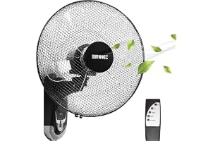 Amazon.co.uk Best Sellers: The most popular items in Wall-Mounted Fans