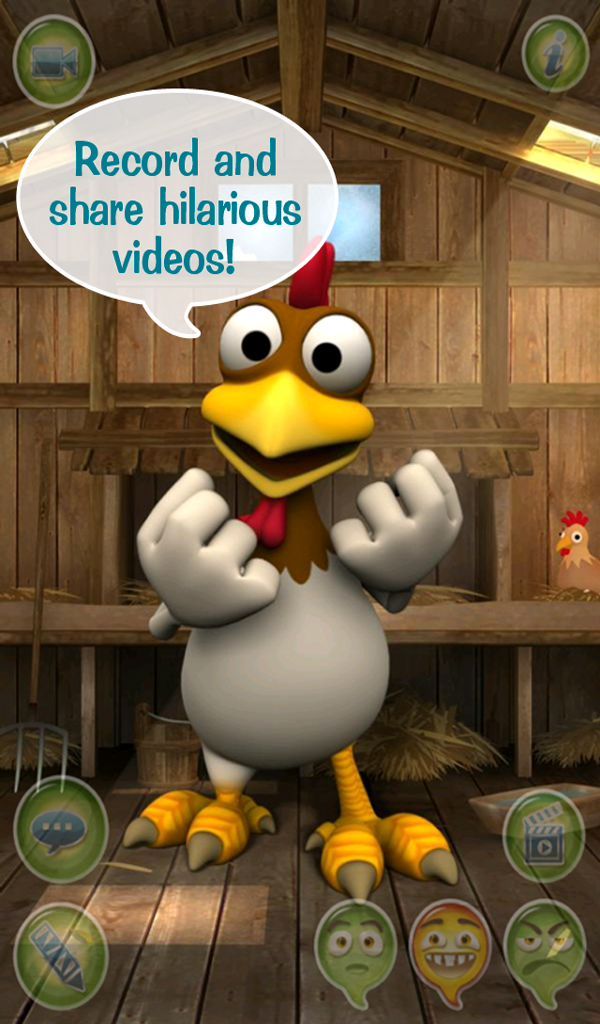Hello Talky Chip! HD FREE - The Talking Chicken - Text, Talk, Joke and ...