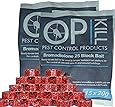 Opkill Rat Poison & Mouse Killer TWIN PACK 600g Strongest Bait ...
