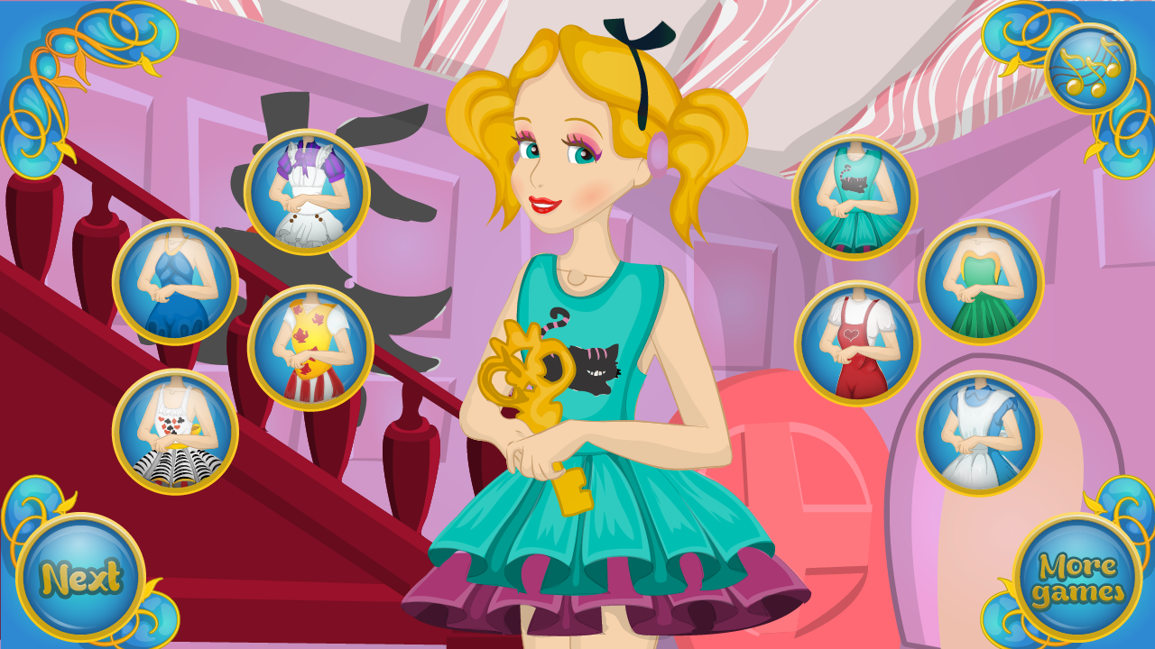 Alice in Wonderland - Makeover & Dress up Game: Amazon.de: Apps für Android