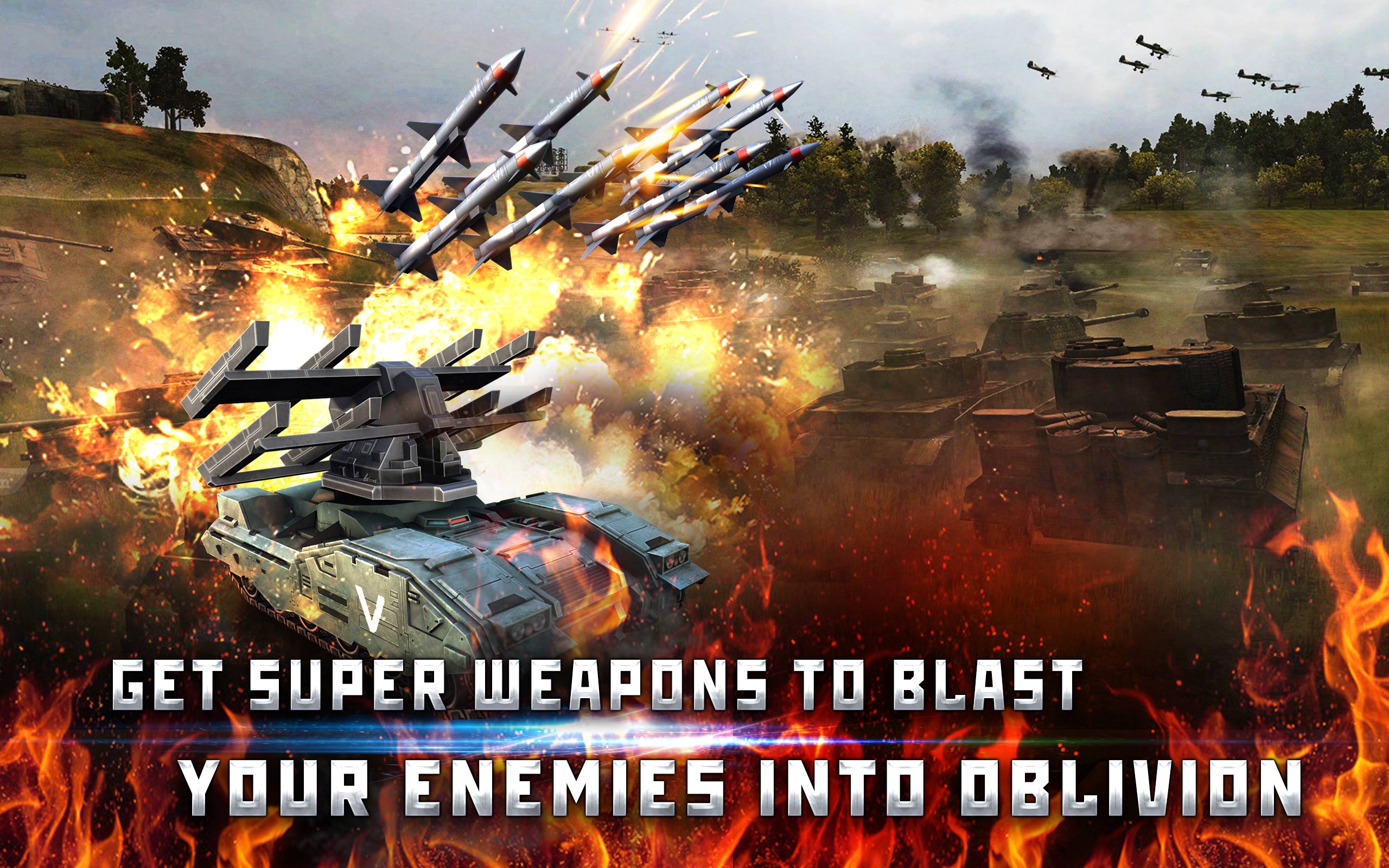 Tank Strike - online shooting battle action game: Amazon.co.uk ...
