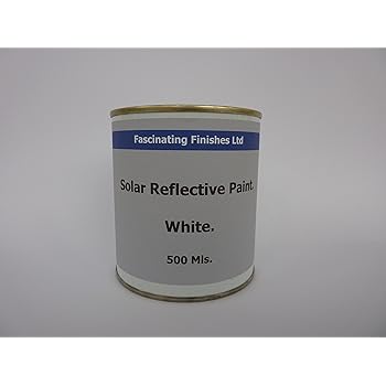 1 x 500ml White Solar Reflect Paint Polycarbonate Glass Conservatory ...