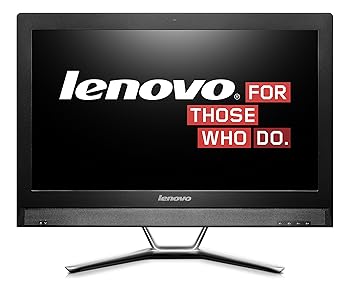 Lenovo C470 21.5-inch All-in-One Desktop (Black) - (Intel Core i3-4010U 1.70 GHz, 8 GB RAM, 1 TB ...
