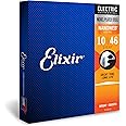 Elixir 12052 Strings Electric Guitar Strings w NANOWEB Coating, Light ...