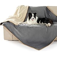Waterproof Pet Blanket for Dogs Cats - Soft Plush Pet Throw Protects ...