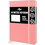 Stationery Island A5 Dotted Notebook – Apple. Hardcover Bullet Grid ...