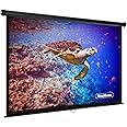 VonHaus 90-Inch Projector Screen for Wall or Ceiling Mounting | (W) 200 ...