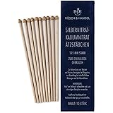 SILVERIN CAUSTIC Sticks Silver Nitrate Pencils 10 pcs. 4,5" Flexible ...