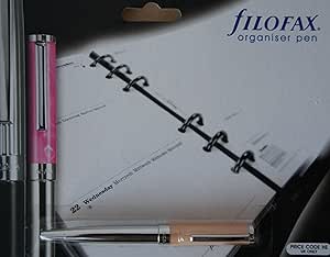 Filofax Mini Fashion Pen - Vanilla/ Chrome : Amazon.co.uk: Stationery ...
