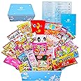 Sakura Box Japanese Candy & Snacks 40 Piece Dagashi Set Food Gift ...
