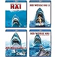 Der weisse Hai 1 + 2 + 3 + 4 Collection | Jaws Quadrilogy im Set (4 Blu ...