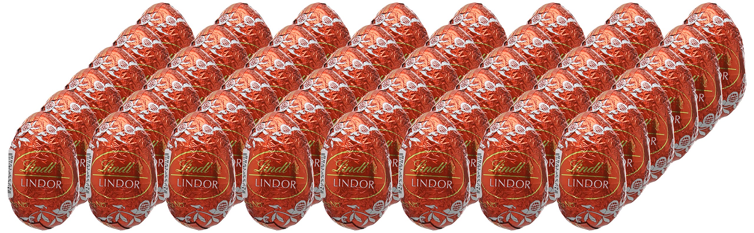 Lindt Lindor Milk Chocolate Egg in Display Tray, 31 g, Pack of 48 ...