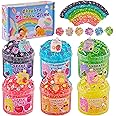 Okaybee 6er-Pack Bingsu Slime Set, Regenbogen Schleim für Kinder ...