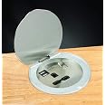 Recessed 1G Switched 13A Socket with USB : Amazon.co.uk: Electronics ...