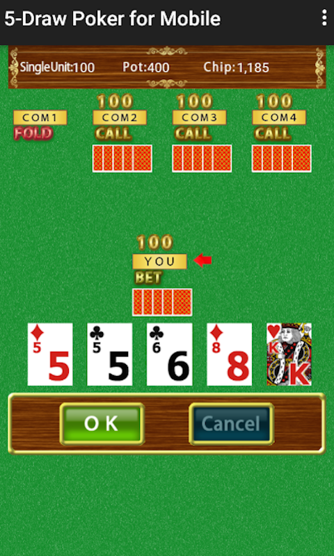 5-Draw Poker for Mobile(real casino card game): Amazon.co.uk: Appstore ...