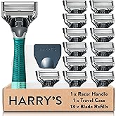 Harry's Razors for Men - Craft Edition Men's Razor + 2 Razor Blade Refills, 5 Blade Razors for ...