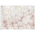 Blackburn - BB - Postcode Wall Map - Paper : Amazon.co.uk: Stationery ...