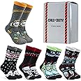 Call of Duty Mens Socks, Soft Breathable Calf Socks for Adults Teens ...