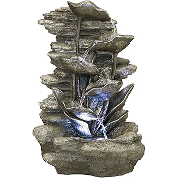 Orba Solar Powered Black Column and Ball Water Feature: Amazon.co.uk ...