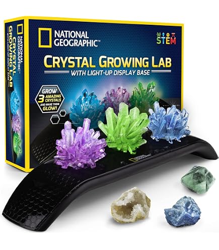 Geodes Rocks Break Your Own Crystal Growing Kit - Grow Dazzling ...