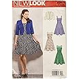 New Look Sewing Pattern 6390: Misses' Dresses with Full Skirt and ...