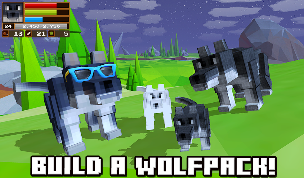 Wolf Craft : Amazon.co.uk: Apps & Games