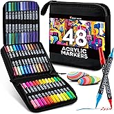 Zenacolor Dual Tip acrylpen (fijne en penseelpunten) - 24 unieke ...