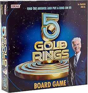 Five Gold Rings Board Game from Ideal: Amazon.co.uk: Toys & Games