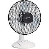 Amazon Basics 3-Speed Oscillating Pedestal Floor Fan with Tiltable Head ...