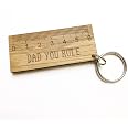 Dad you rule | novelty keyring for Dads | gift Fathers Day birthday for ...