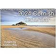 Cornwall Calendar. 2024 A4 (opens to A3) Cornish Calendar featuring 13 ...