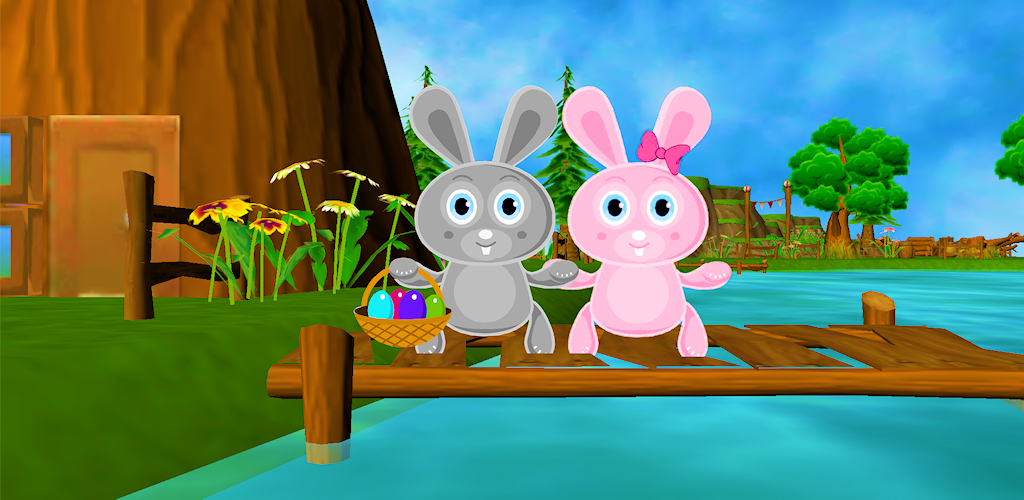 CUTE Bunny Adventure Game For Kids : Amazon.co.uk: Apps & Games