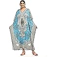 Nightingale Collection Robe pour femme - Bleu - Taille unique : Amazon ...