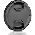 Ares Foto® 62mm Lens Cap Center-Pinch, Extra Strong Springs, Made From 100% Recycled Plastic for ...