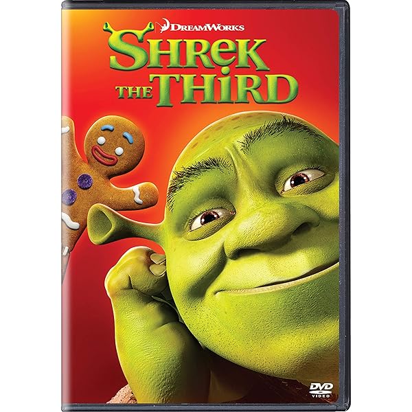 Portada Del Dvd De Shrek 2001