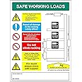 Safe working loads cantilever racking signs - 3mm Aluminium signs 400mm ...