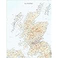 Scotland Postcode Areas Wall Map-Plastic Coated : Amazon.co.uk ...