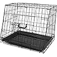 Streetwize - 24" Delux Collapsible Slanted Dog Crate - Car Boot Cage ...