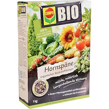 COMPO BIO Hochbeet Langzeit-Dünger für Gemüse, Obst, Kräuter und andere ...