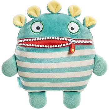 Worry Monster Plush Soft Toy blue & orange: Amazon.co.uk: Toys & Games