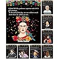 Fiupan Spanish English Inspirational Classroom Poster - 8Pcs Back to ...
