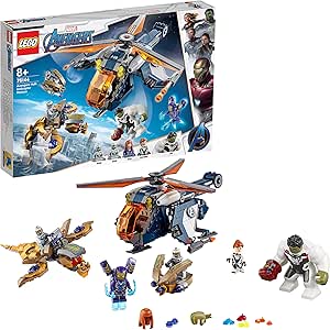 LEGO 76144 Super Heroes Marvel Avengers Endgame Hulk Helicopter Rescue ...