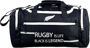 All Blacks Rugby Sports Bag Official Collection 50 cm: Amazon.co.uk ...